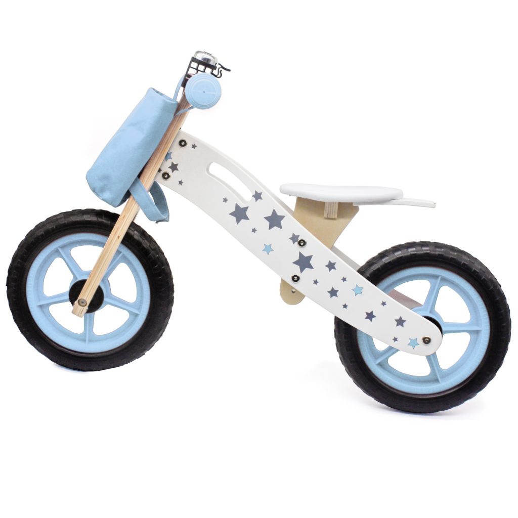 Maxx Kidz - Houten Loopfiets 3 in 1 - Blauw - Maxxshop